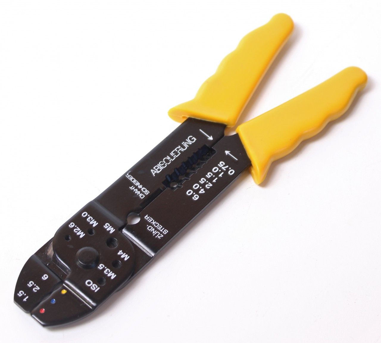SALTUS Aderendhülsenzange 200 mm Crimpzange Zange Kabelschuh Elektro ...